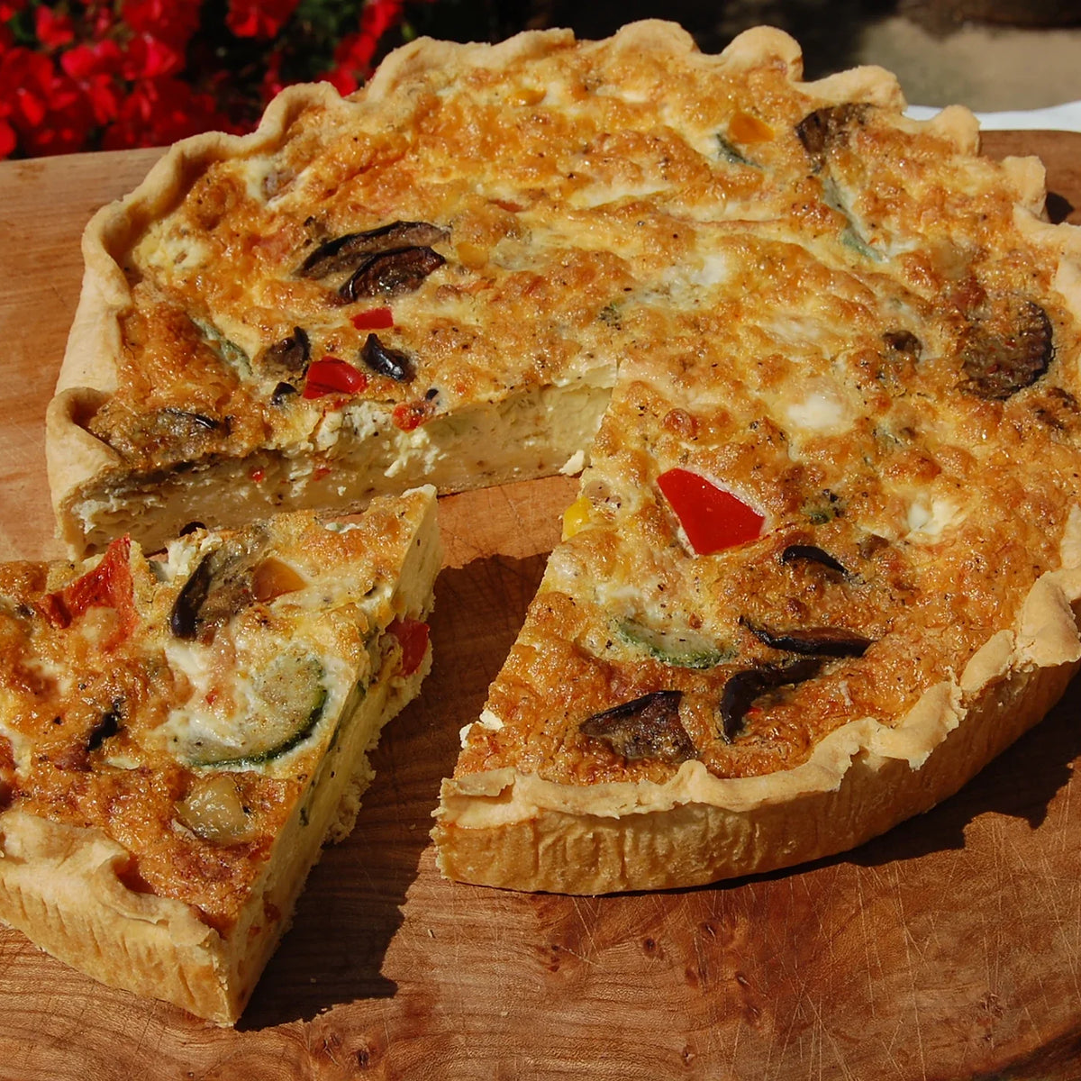 Quiche | Handmade Quiche Lorraine & Vegetarian Options | Tiptree ...