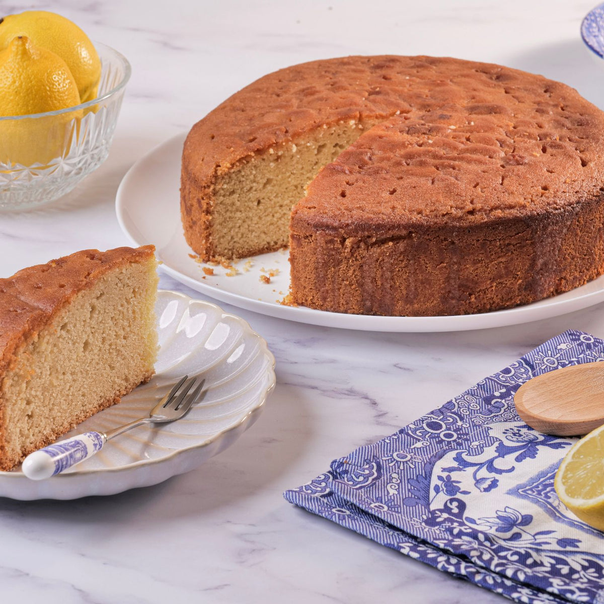Lemon Drizzle Cake – Tiptree Patisserie