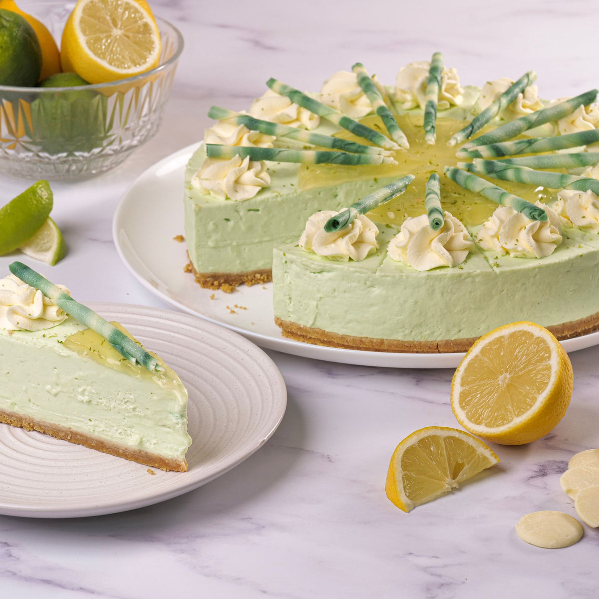 Lemon & Lime Cheesecake – Tiptree Patisserie