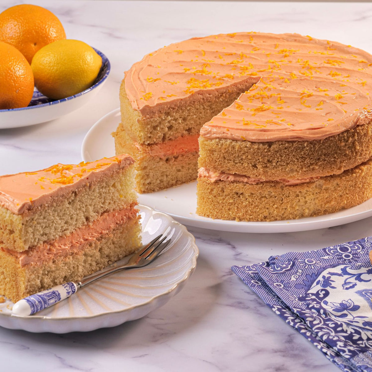 St Clement's Cake – Tiptree Patisserie